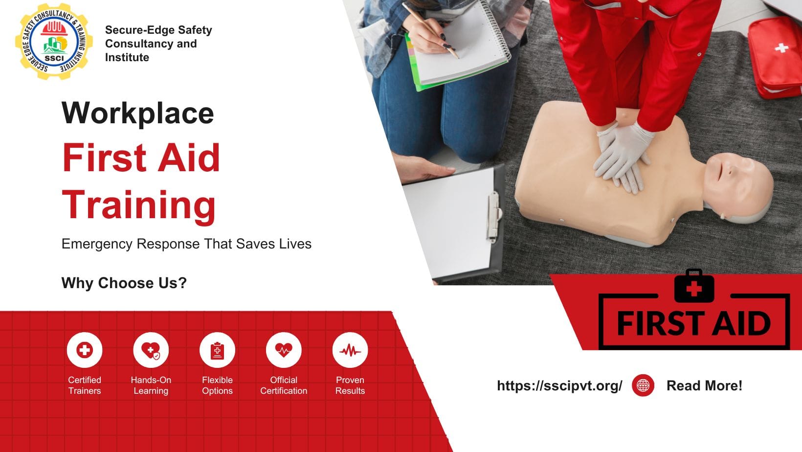 Workplace First Aid Training - Emergency Response That Saves Lives » SSCI